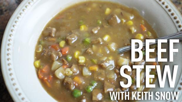 Beef Stew Recipe with Keith Snow – Be Prepared - Emergency Essentials