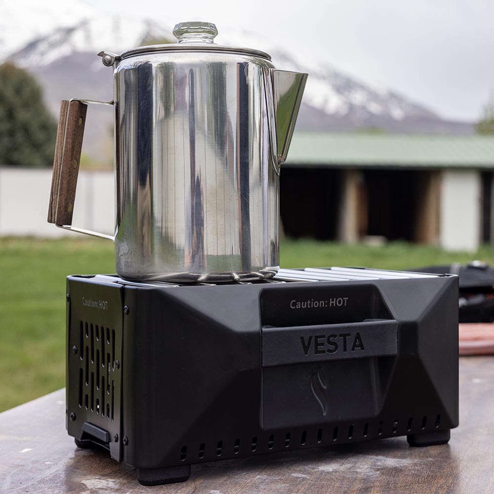 VESTA Indoor Space Heater & Cook Stove (WITH Self-Powered Fan) by Inst ...