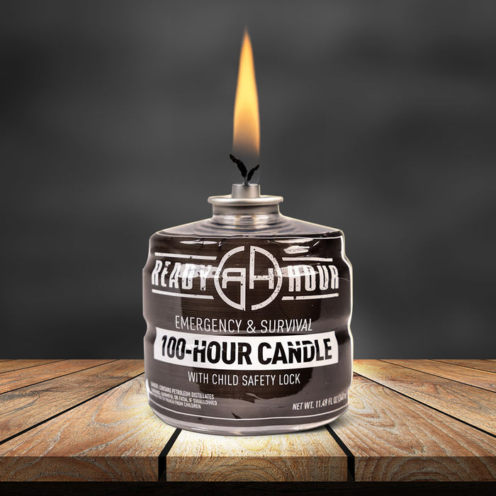 Ready Hour 100-Hour Candle – Be Prepared - Emergency Essentials