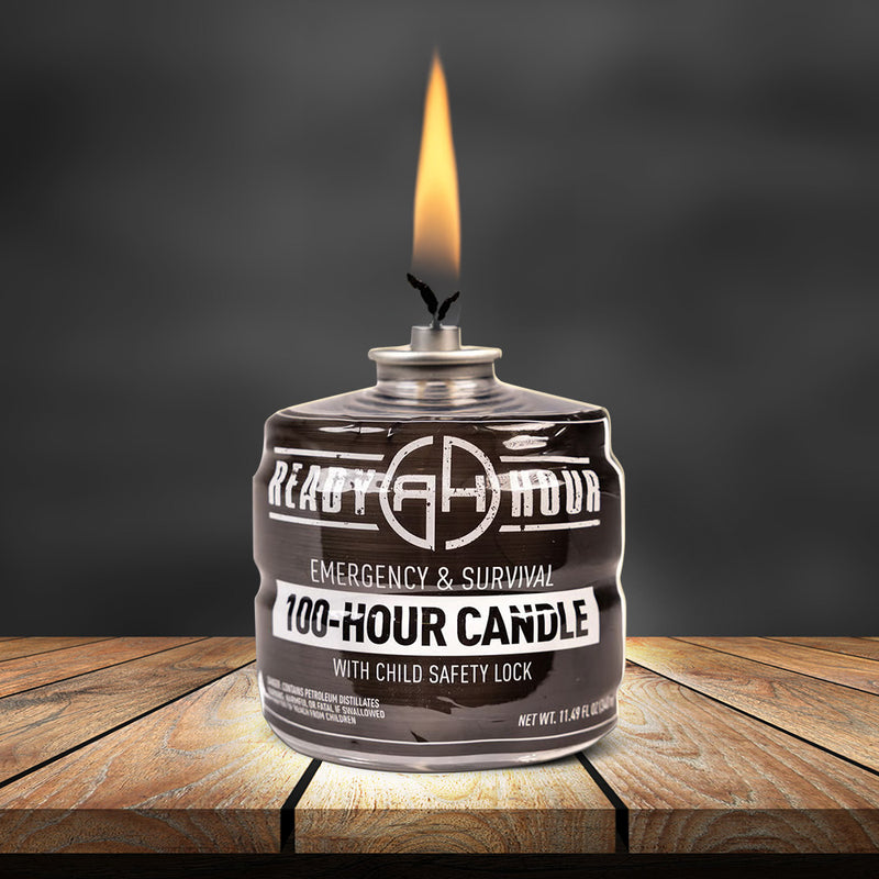 Ready Hour 100-Hour Candle – Be Prepared - Emergency Essentials