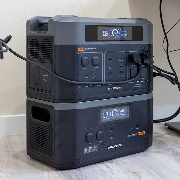 Grid Doctor 300 Portable Electric Solar Generator System – Be Prepared ...