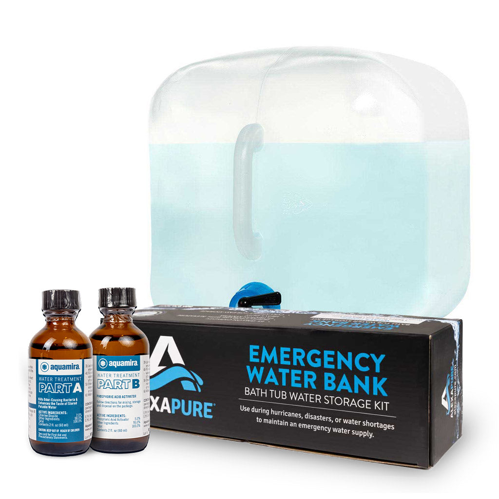 Emergency Water Storage & Treatment Kit – Be Prepared - Emergency ...