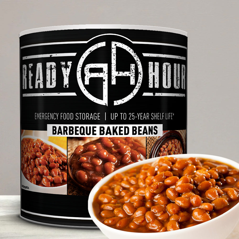 Ready Hour BBQ Baked Beans #10 Can | Up to 25-Year Shelf Life – Be ...