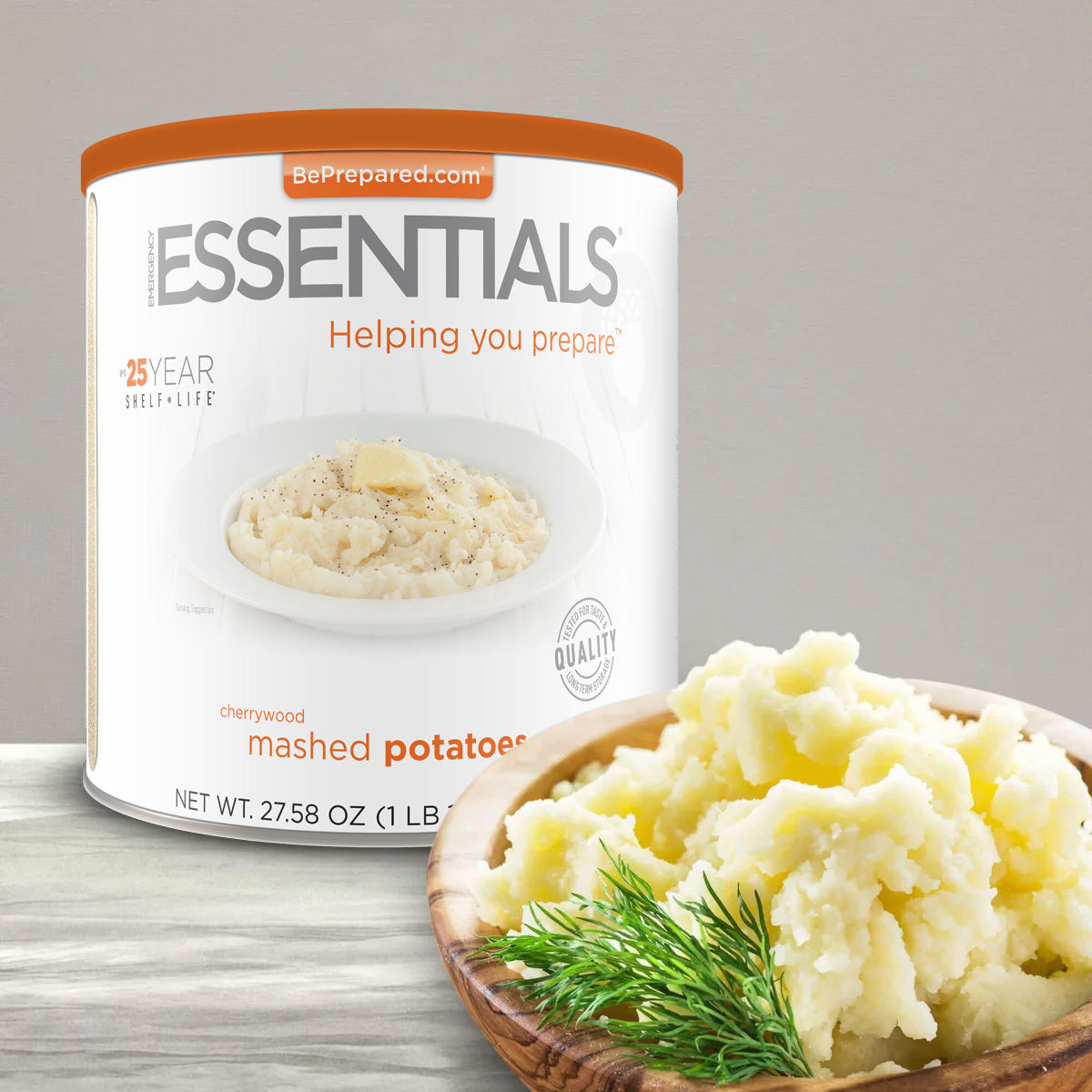 Emergency Essentials® Complete Instant Mashed Potatoes Large #10 Can ...