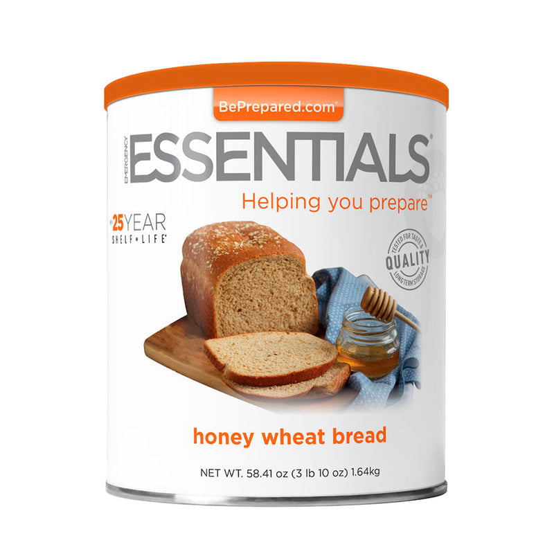 Emergency Essentials® Honey Wheat Bread 3-Pack – Be Prepared ...