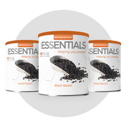 Emergency Essentials® Black Beans Large #10 Can – Be Prepared ...