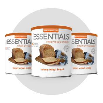 Emergency Essentials® Honey Wheat Bread Large #10 Can – Be Prepared ...