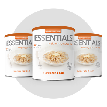 Emergency Essentials® Quick Oats Large #10 Can – Be Prepared ...
