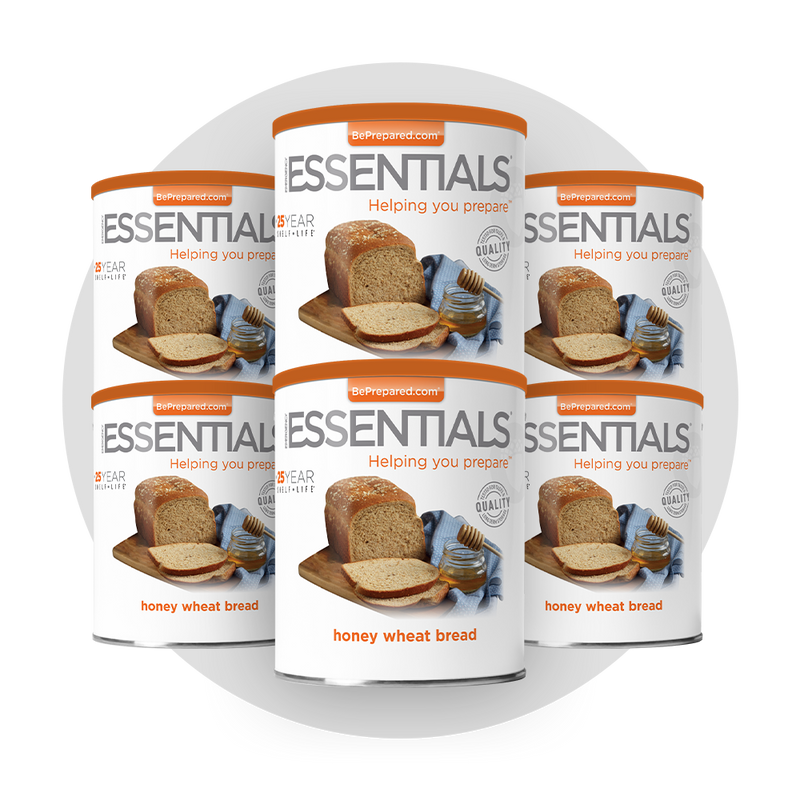 Emergency Essentials® Honey Wheat Bread Large #10 Can – Be Prepared ...