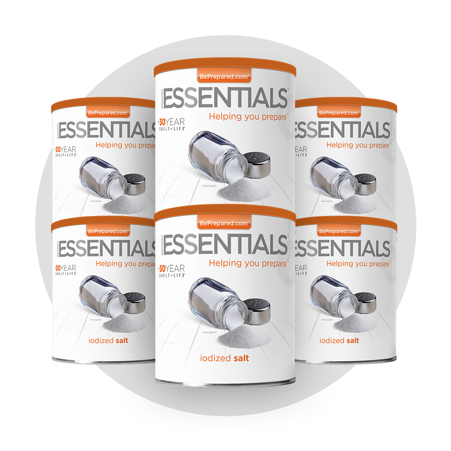 Emergency Essentials® Iodized Salt (7.5 LBS) Large #10 Can – Be ...