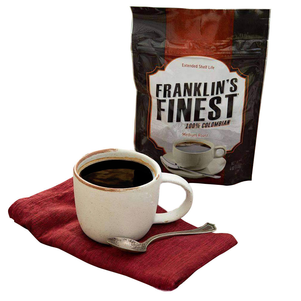 Franklin's Finest Coffee for Survival | 60-Serving Sample Pouch – Be ...