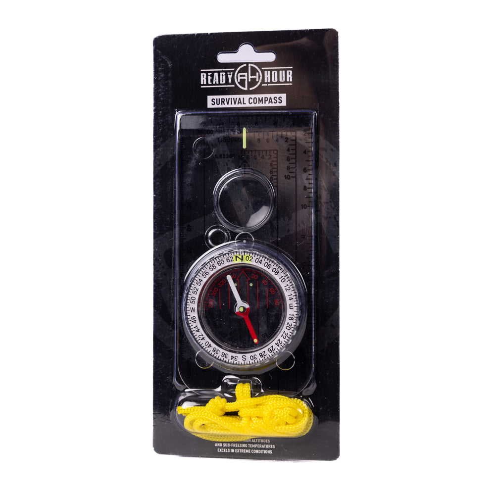 Survival Compass by Ready Hour – Be Prepared - Emergency Essentials