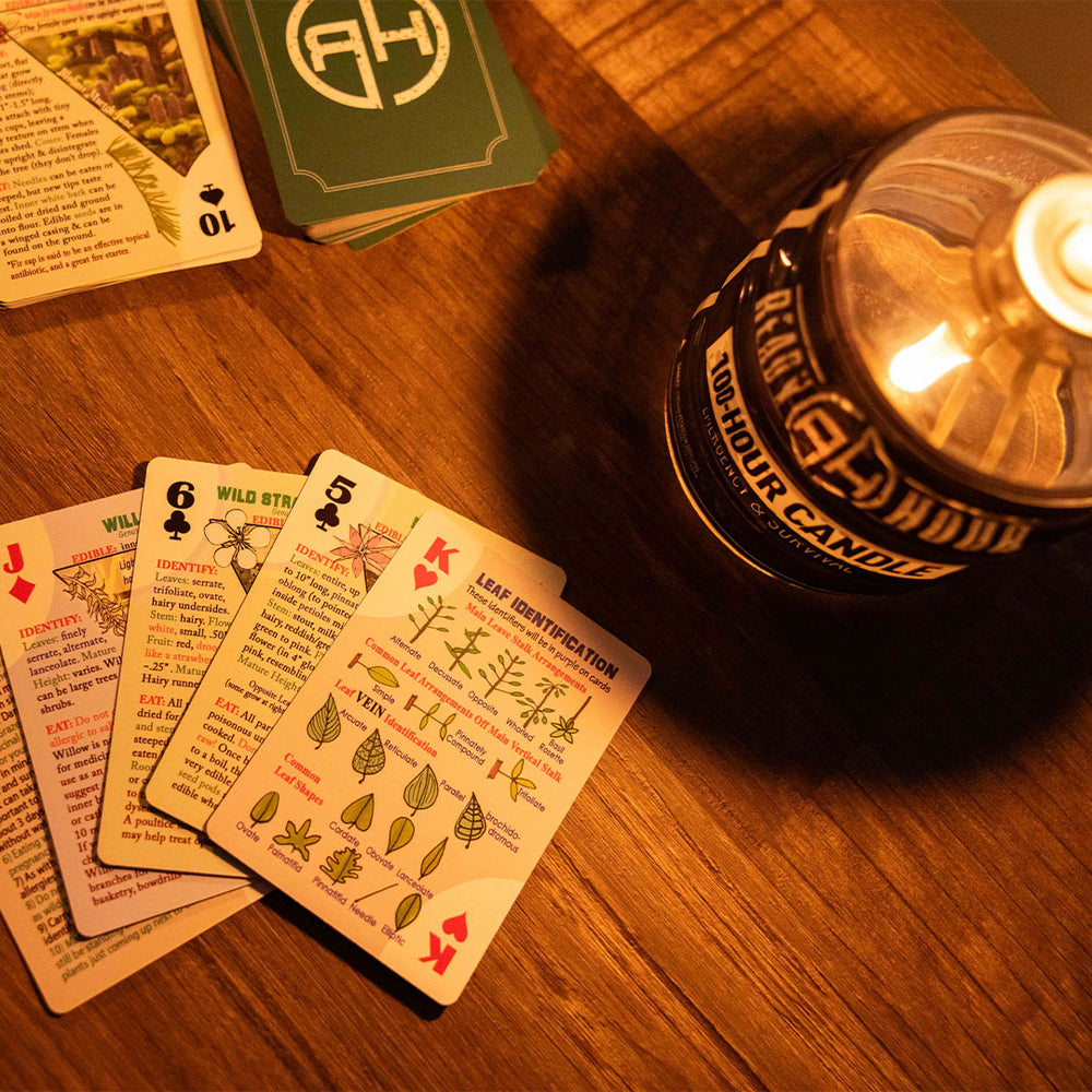 Edible Wild Foods Playing Cards for North America – Be Prepared ...