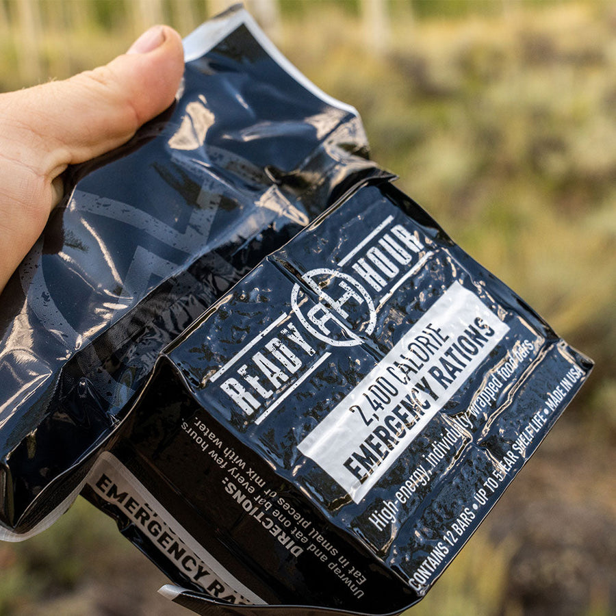 Emergency Ration Bars (7-Pack) / 2400 Calories per Package (16,800 Cal ...