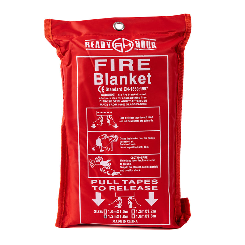 Large Fire Blanket by Ready Hour (Size 47.2" H x 70.8" W) – Be Prepared ...