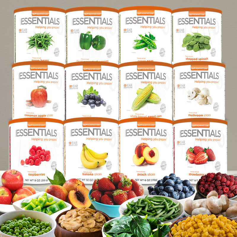 30-Day - Premium Emergency Meal Kit (Includes Real Meat) – Be Prepared ...