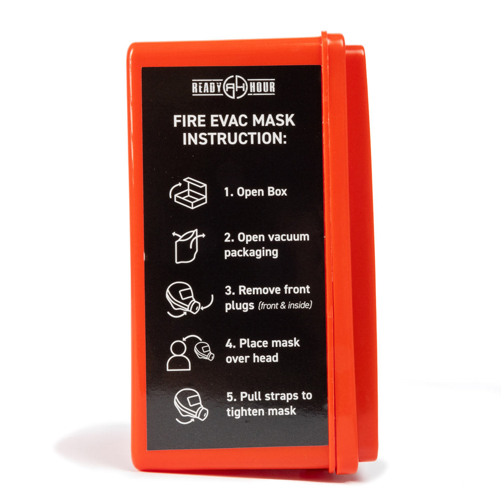 Fire Evacuation Mask – Be Prepared - Emergency Essentials