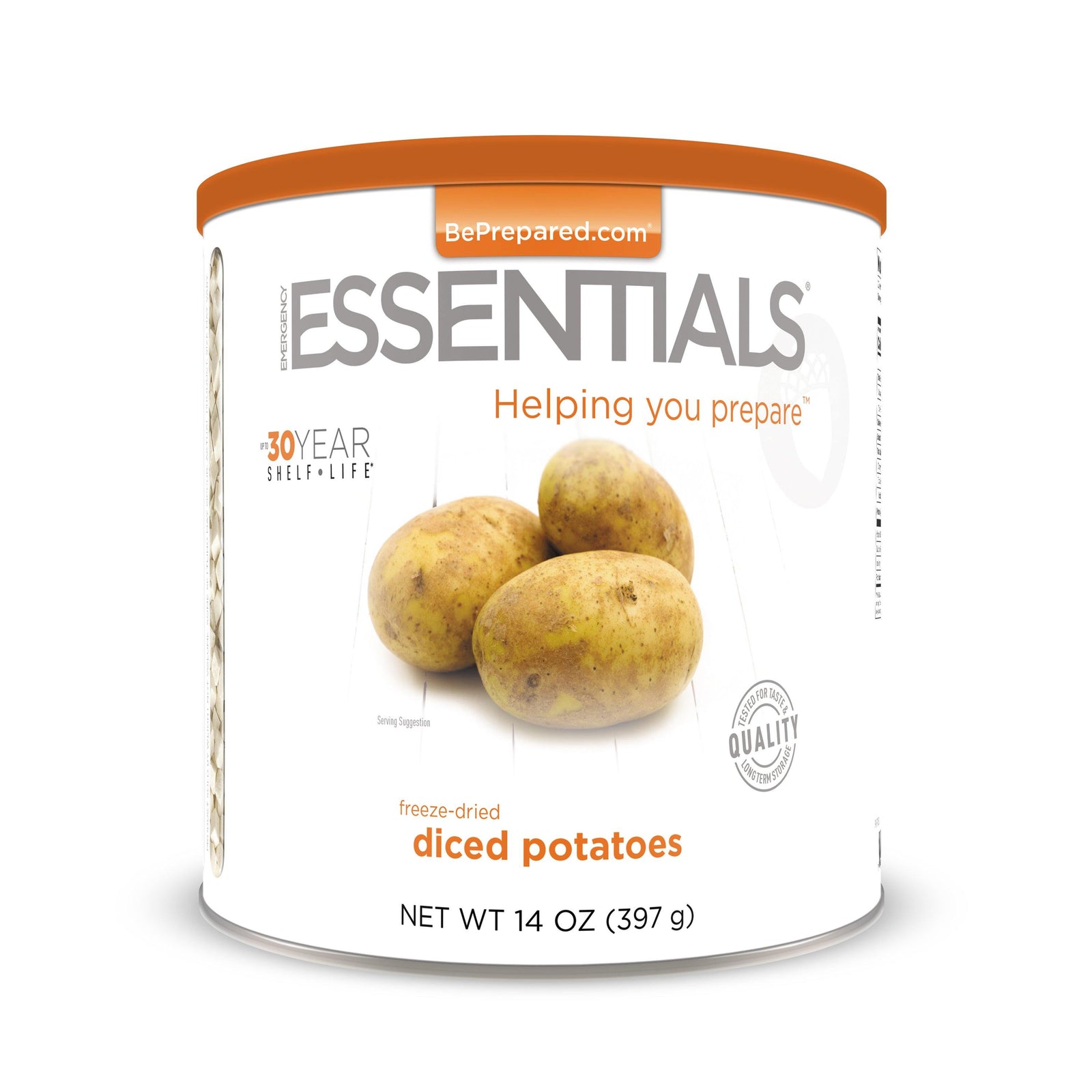 Emergency Essentials® Freeze-Dried Potato Dices Large #10 Can – Be ...