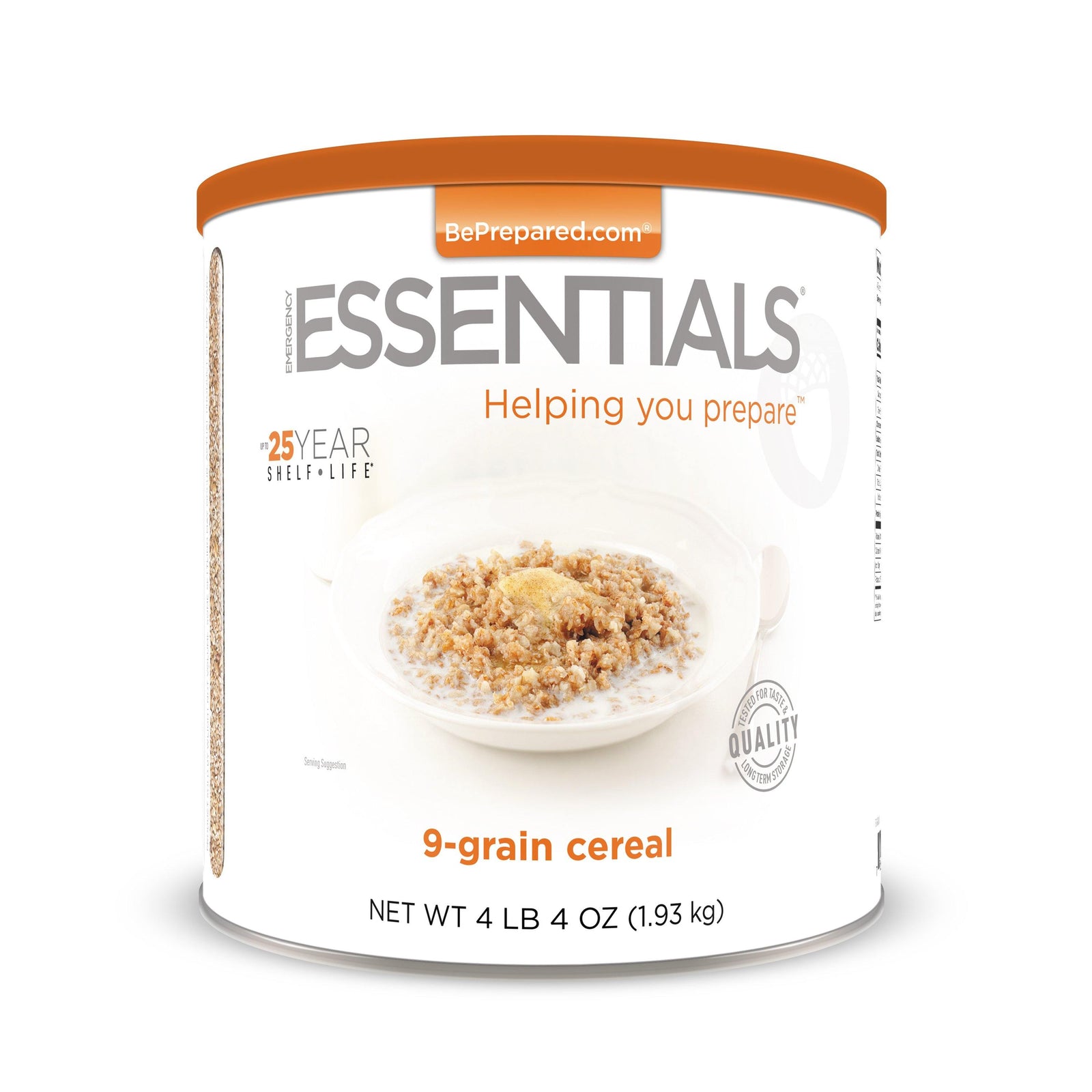 9-Grain Cereal| Breakfast |Emergency Essentials – Be Prepared ...
