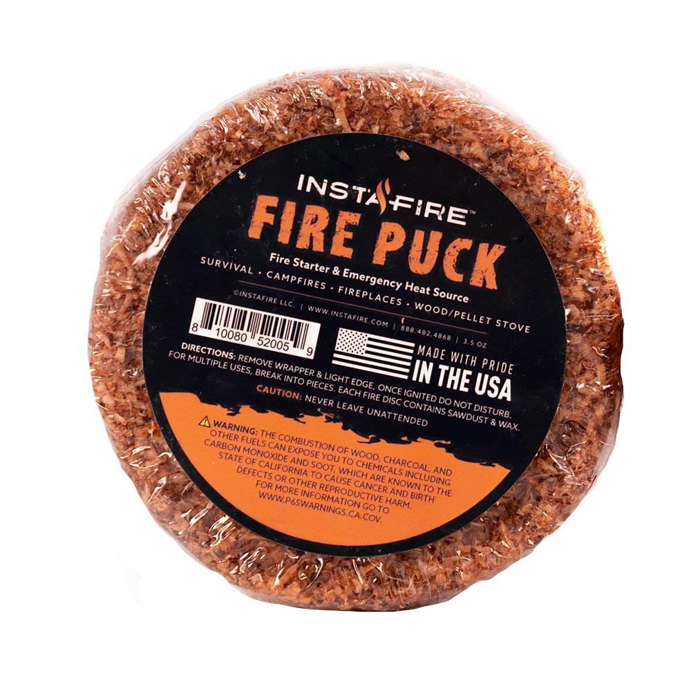 InstaFire Fire Puck – Be Prepared - Emergency Essentials