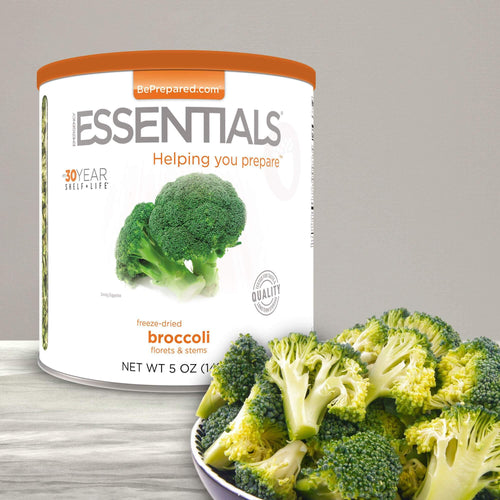 Emergency Essentials® Freeze-Dried Broccoli Large #10 Can – Be Prepared ...