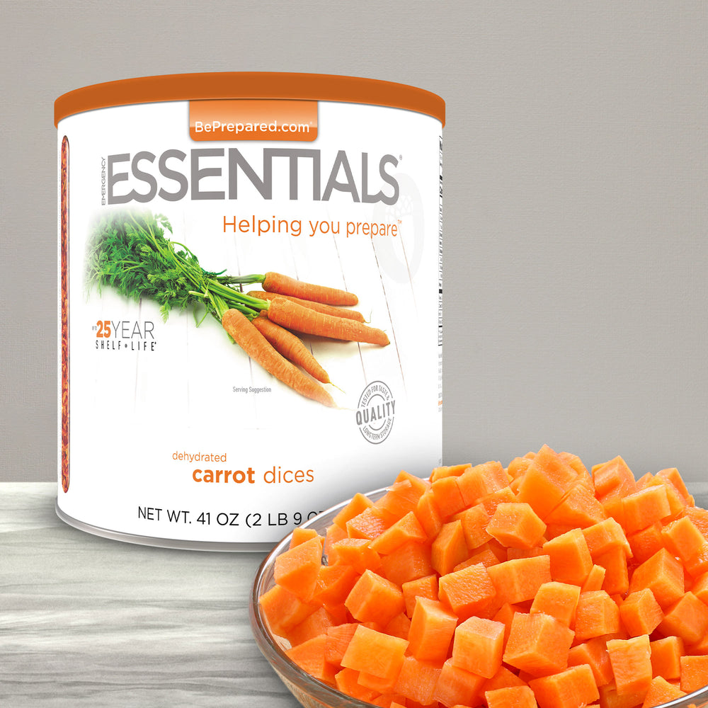 Emergency Essentials® Carrot Dices Large #10 Can – Be Prepared ...