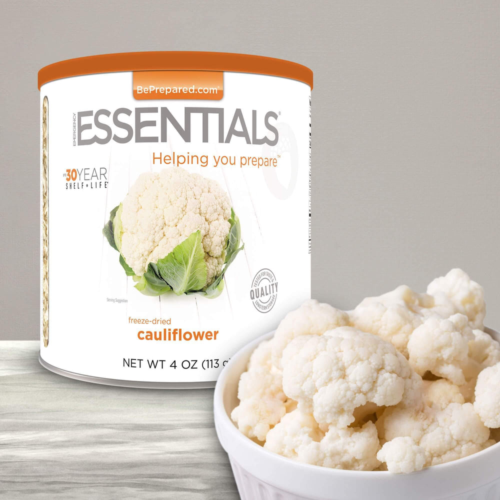 Emergency Essentials® Freeze-Dried Cauliflower Large #10 Can – Be ...
