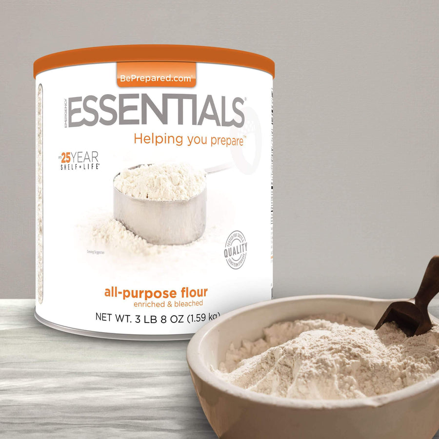 Emergency Essentials® White Flour Large #10 Can – Be Prepared ...